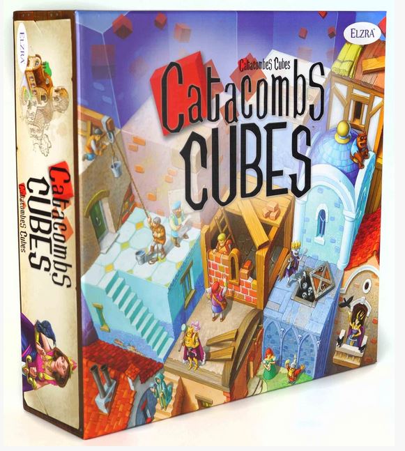 Catacombs Cubes Elzra Family Game Dragon Cavern Tabletop Games